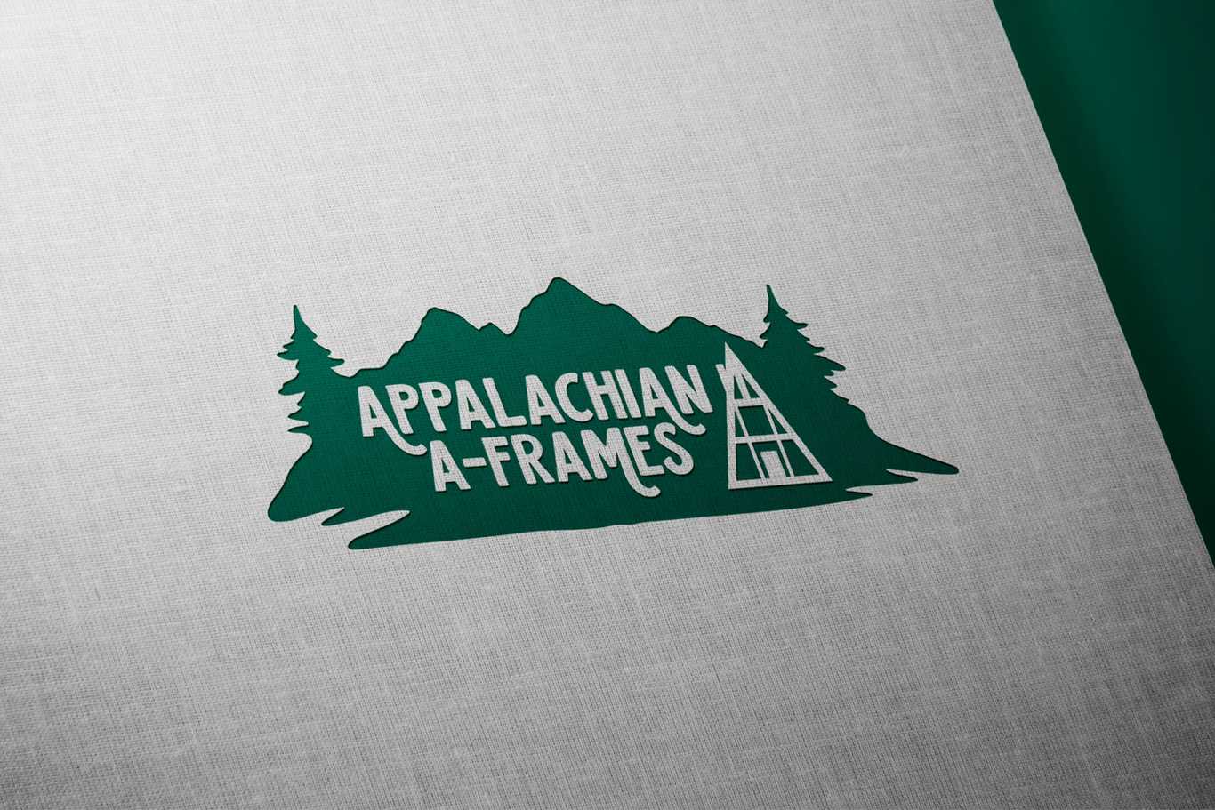 Logo Design | Appalachian A-Frames - Riverworks Marketing