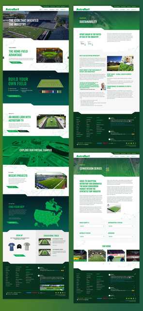 AstroTurf Website Design - Riverworks Marketing